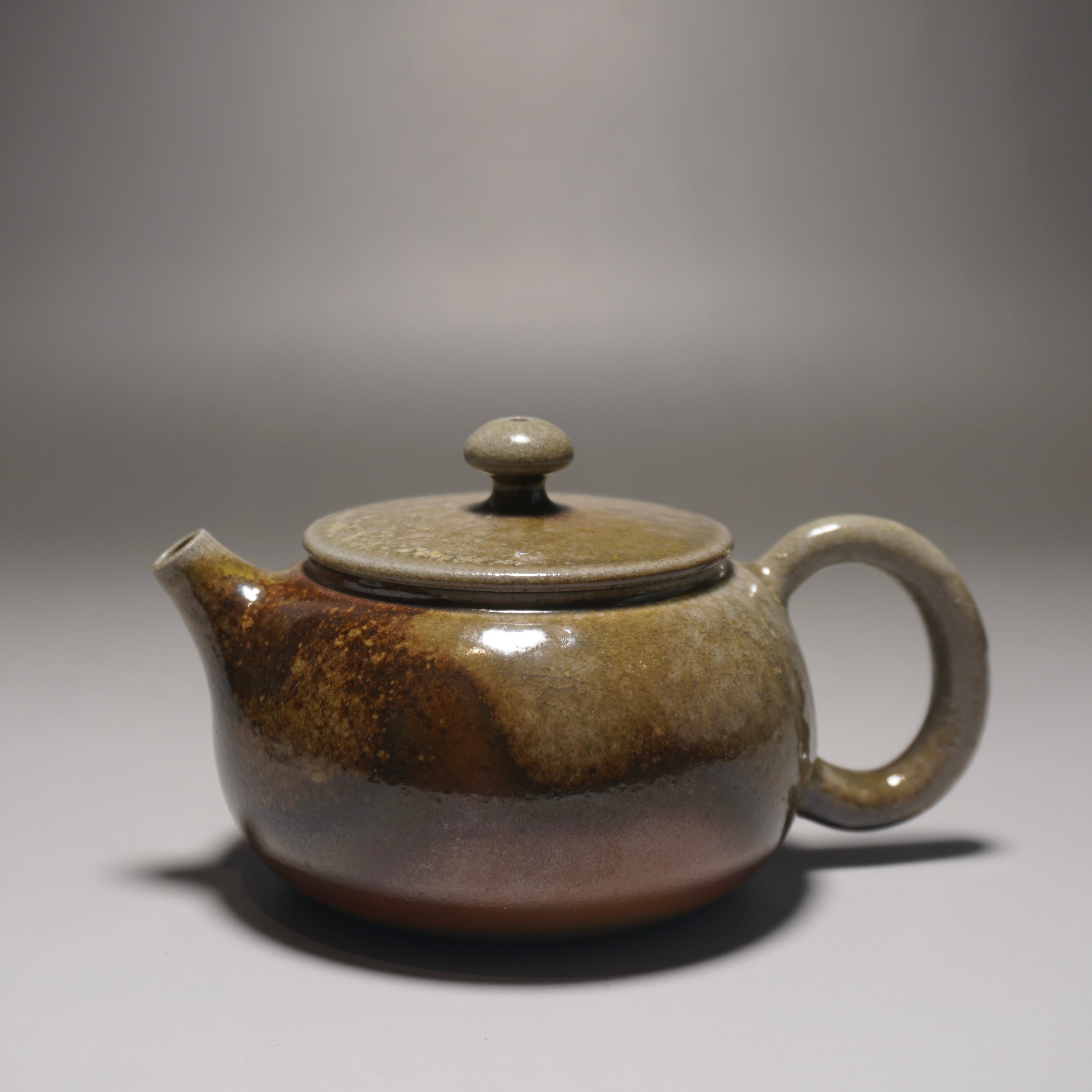 Wood Fired Nixing Teapot by Li Wenxin 李文新柴烧坭兴壶 155ml – MudandLeaves