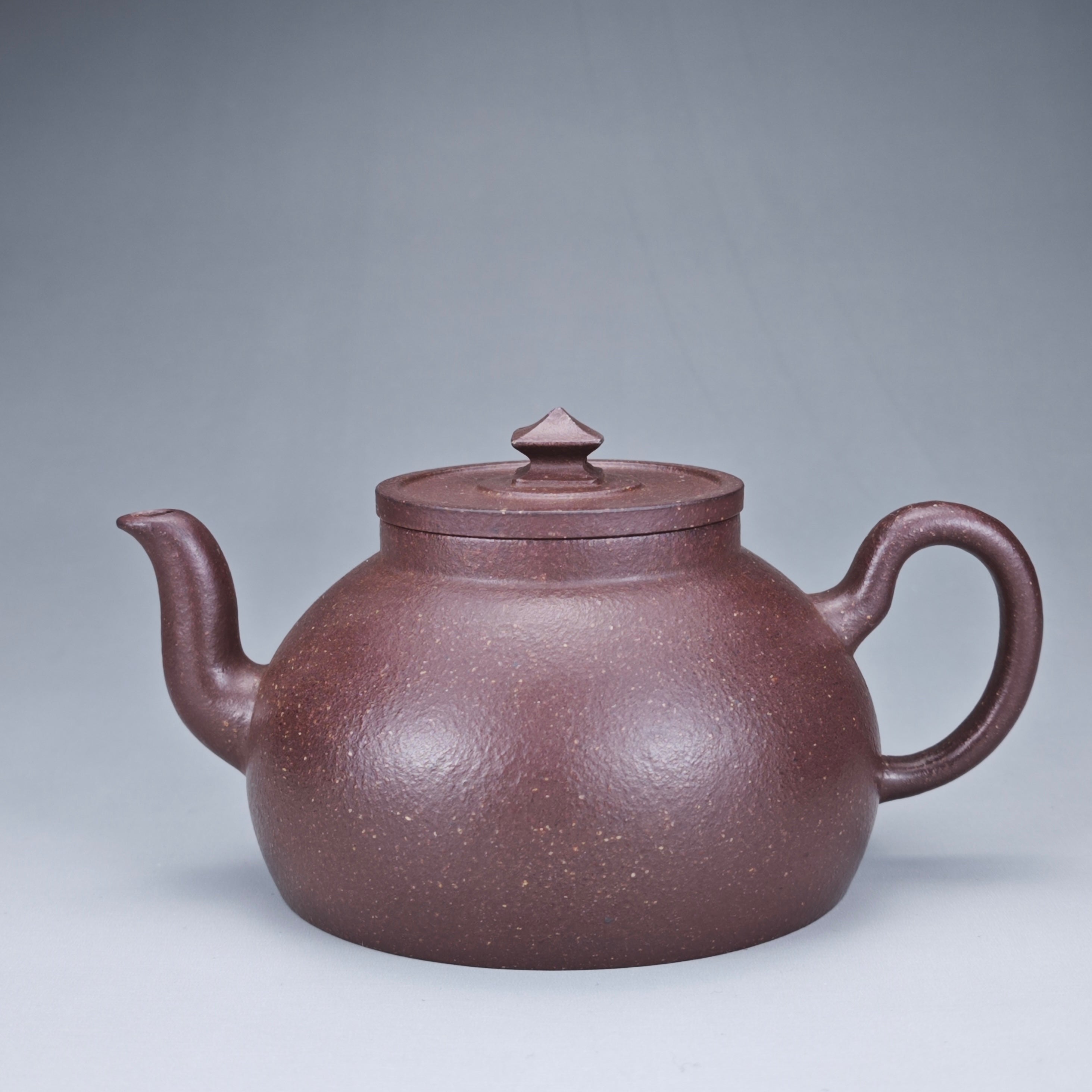 Fully Handmade Lao Duanni Pavilion at Sunset Yixing Teapot by by Deng – MudandLeaves