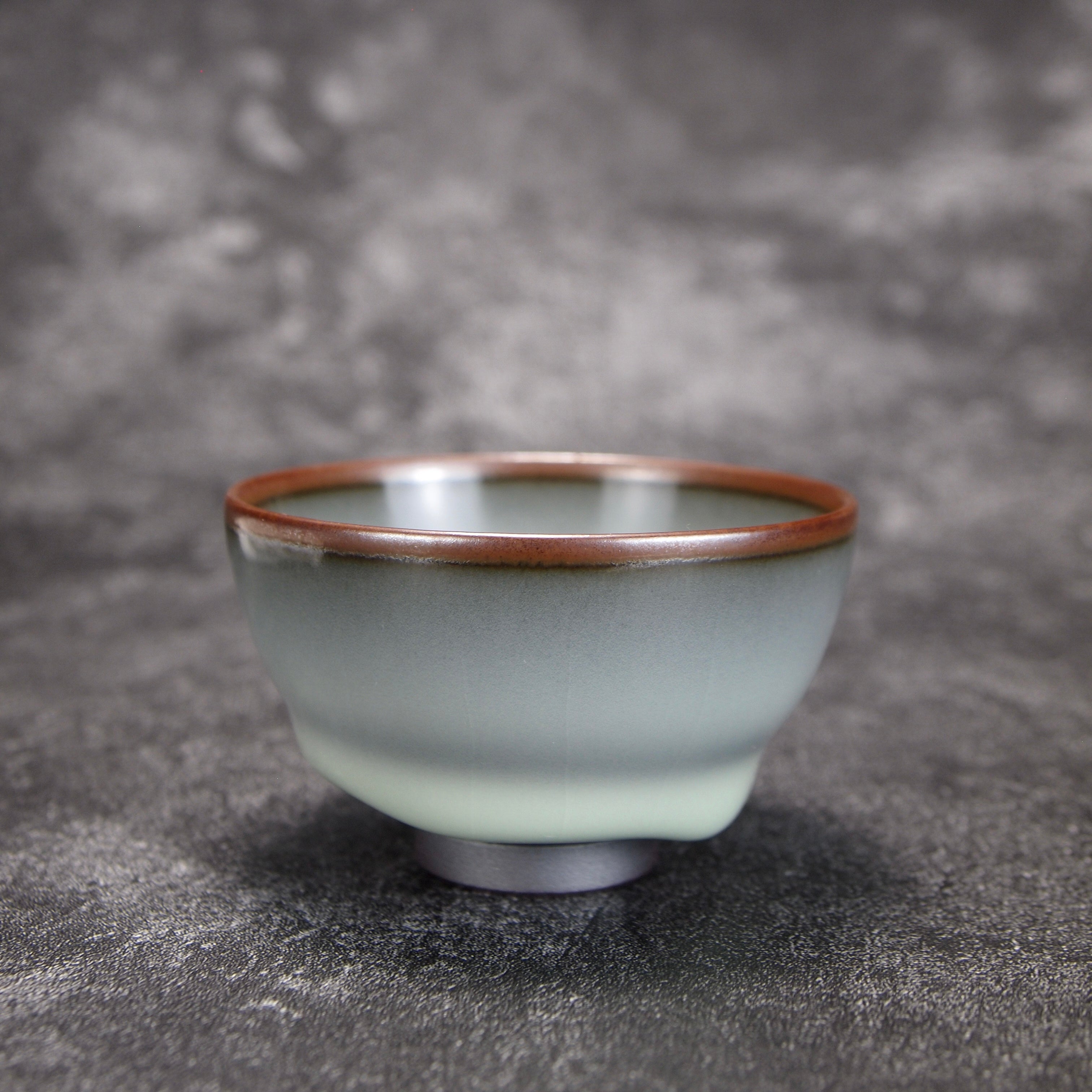 105ml Zen Series Ruyao Champion Teacup 汝窑悟道杯 – MudandLeaves