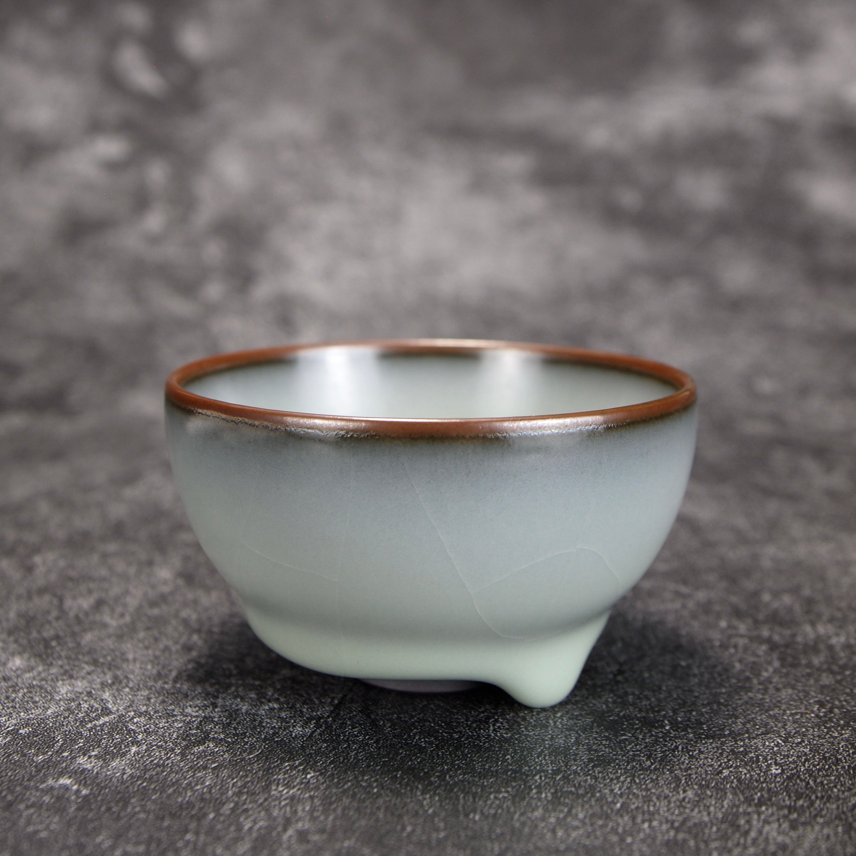 115ml Zen Series Ruyao Champion Teacup 汝窑悟道杯 – MudandLeaves