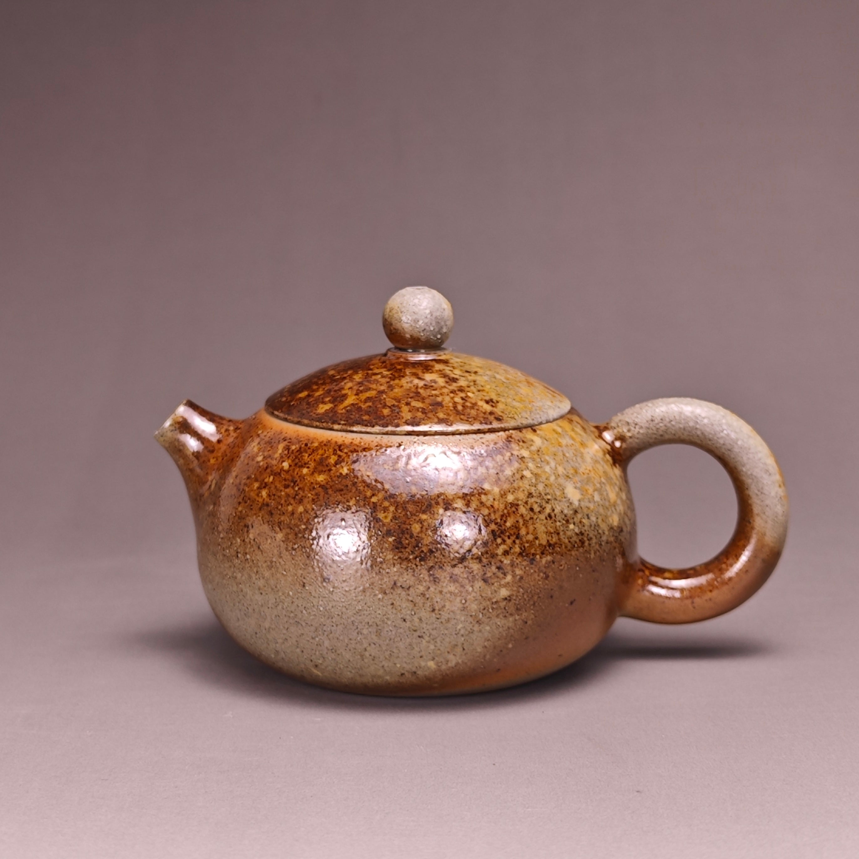 Wood Fired Xishi Nixing Teapot by Li Wenxin 李文新柴烧坭兴西施壶 140ml – MudandLeaves