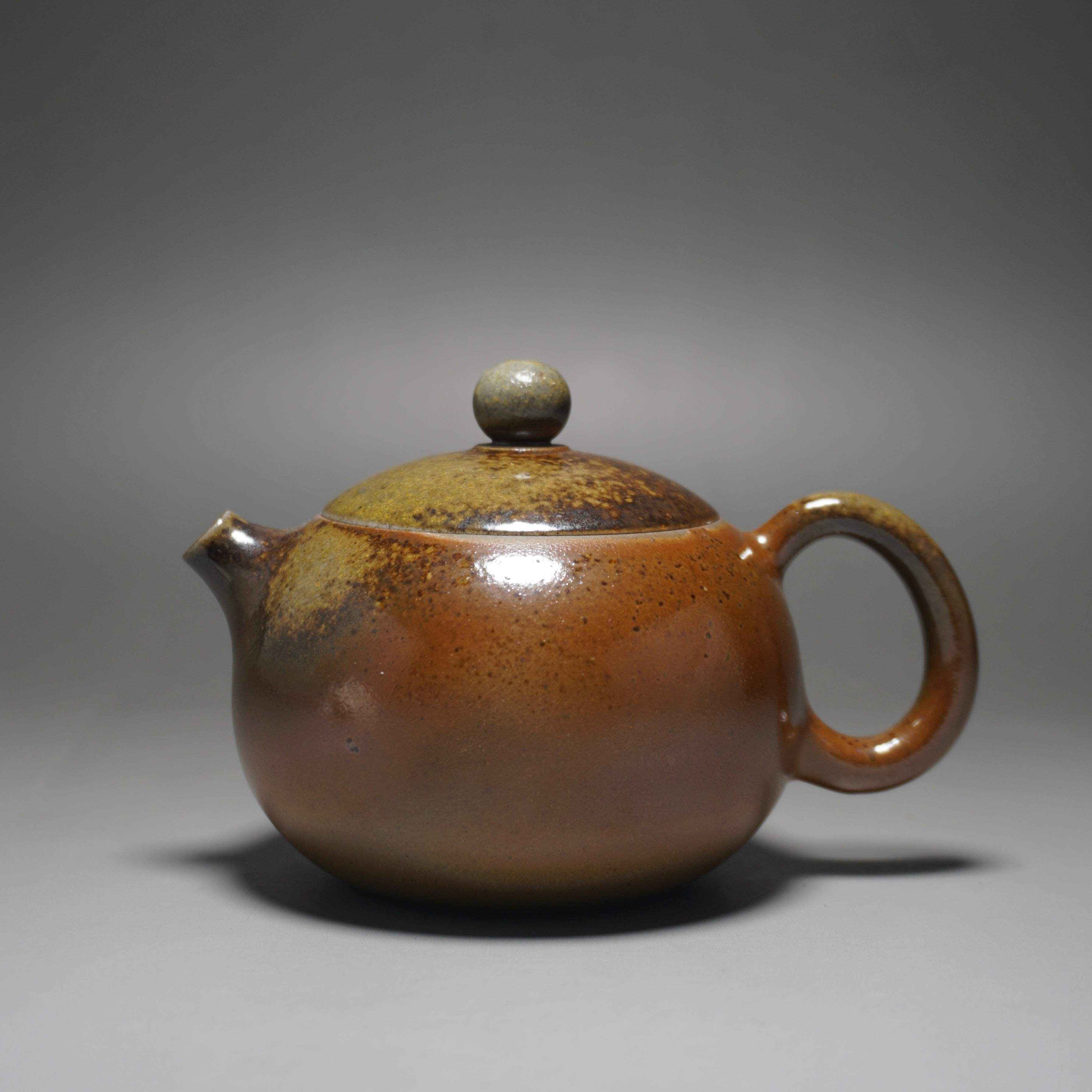 Wood Fired Xishi Nixing Teapot no.2 by Li Wenxin 李文新柴烧坭兴西施壶 140ml ...